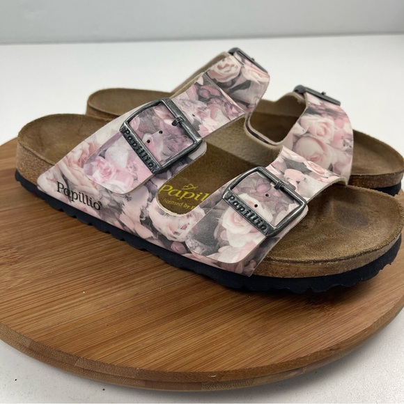 Papillio | Shoes | Papillio By Birkenstock Floral Print Sandals | Poshmark